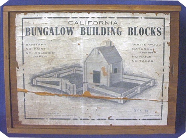 California Bungalow Building Blocks